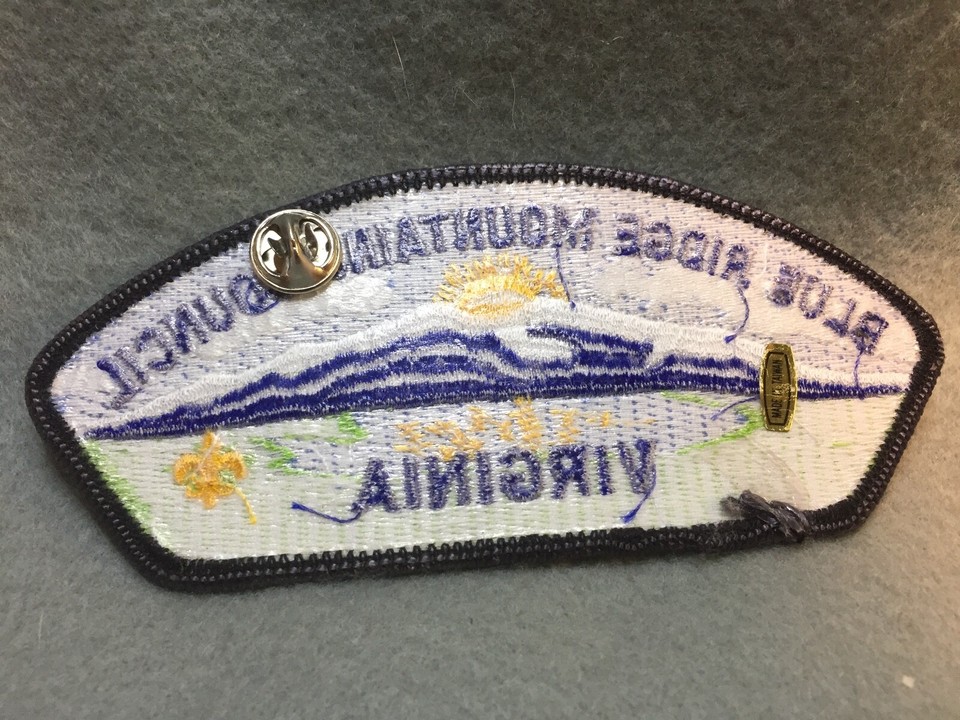 (t64g-4) Boy Scouts - Blue Ridge Mountains Council csp with hat pin ...