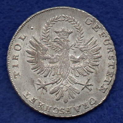 Austria Tyrol Insurrection Coin 1809 20 Kreuzer, High Grade, Scarce ...