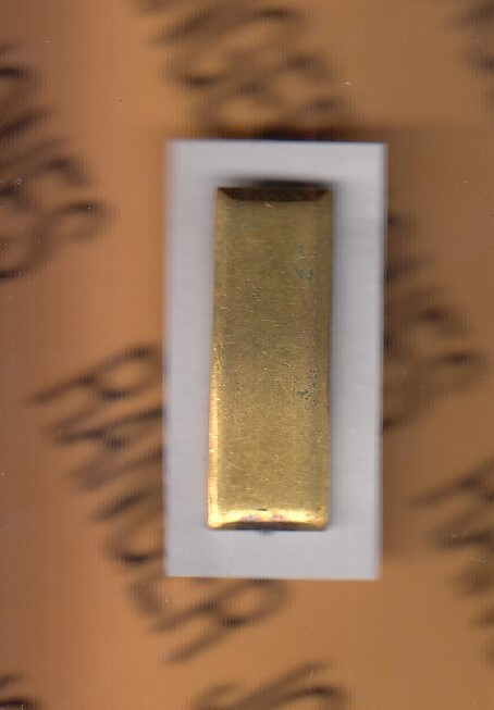 WWII US Army 2LT Second Lieutenant O-1 rank dress uniform badge single ...