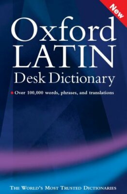 Oxford Latin Desk Dictionary Book The Fast Free Shipping 9780198610700 ...