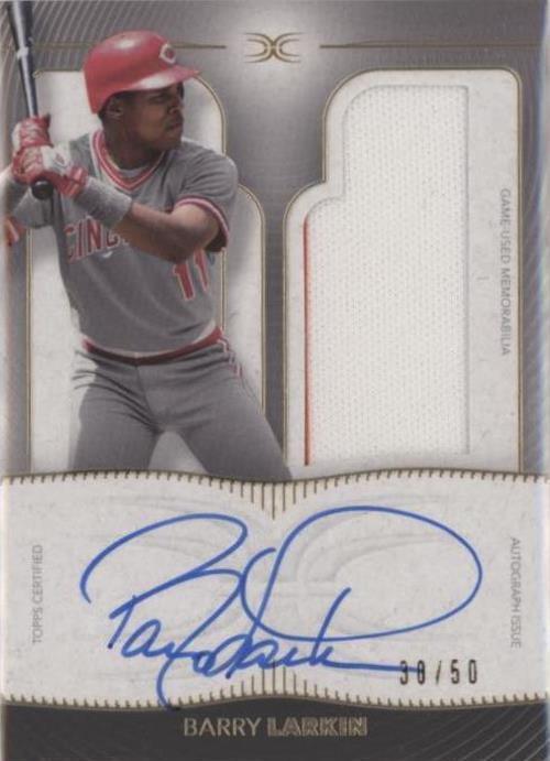 2021 Topps Definitive Collection - Definitive Autographed Relic Barry ...