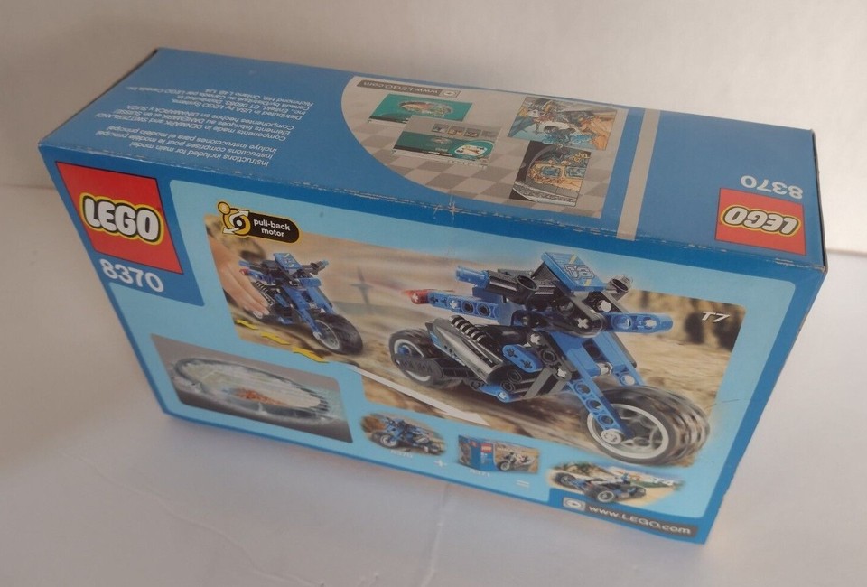 2003 LEGO Drome Racers Nitro Stunt Bike (8370) NEW SEALED 673419017893 ...