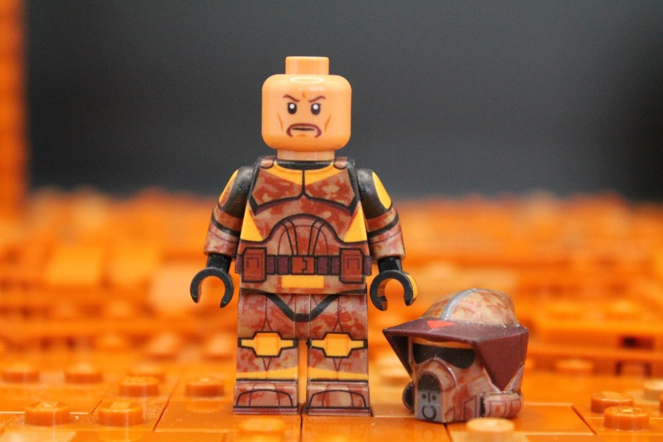LEGO Star Wars AVFigures 212th Recon Geonosis Clones (Flame Trooper ...