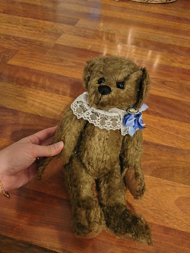 The Ashton-Drake Galleries Bear Plush Teddy Bear. Jointed. Collectible ...