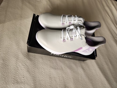FootJoy Women's Size 9.5 Fuel Golf Shoes Gray/White/Pink Medium (92379 ...