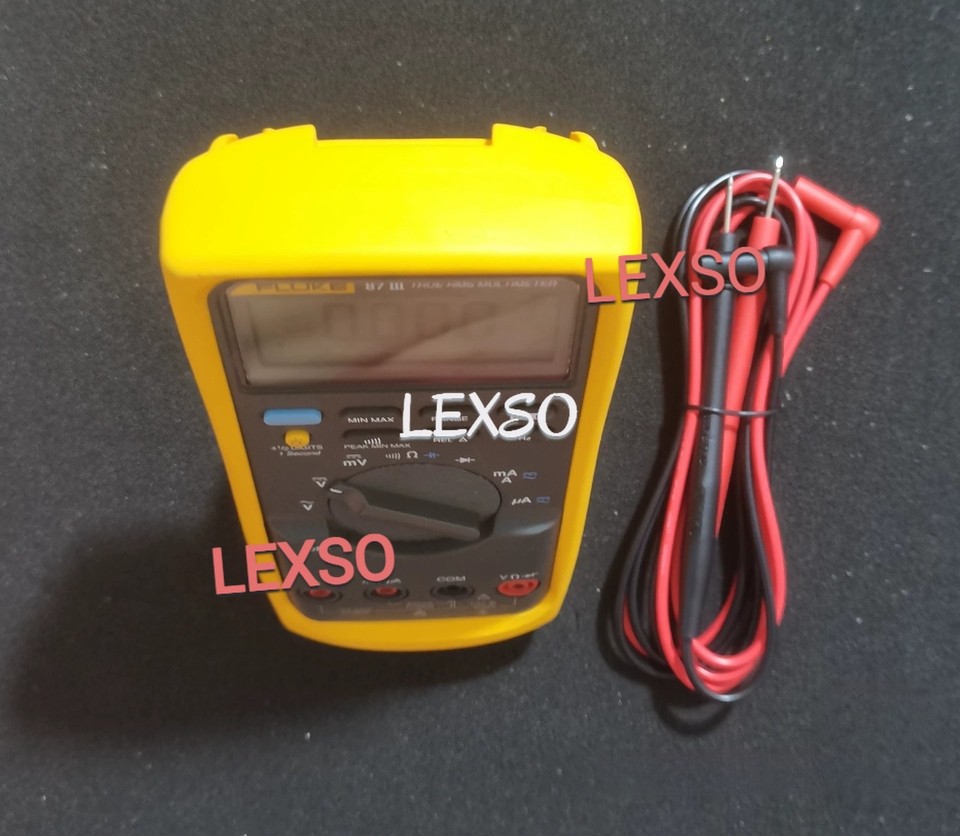 Fluke 87-3 True Rms Multimeter W/ Leads Included FLUKE 87 III /Good ...