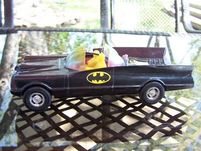 Vintage 1966 Simms Inc. No. 529 Batman & Robin Plastic Batmobile | eBay
