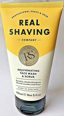 The Real Shaving Company Face Wash & Scrub 150ml Shaving Products | eBay