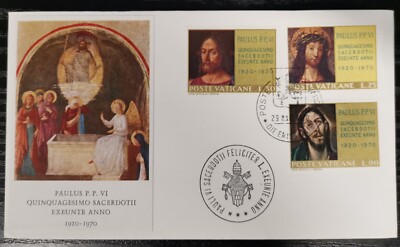 Vatican Stamps - Paulus Vi