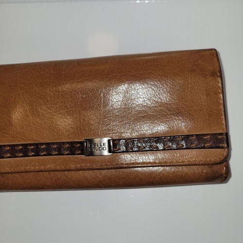 Pelle Studio Womens Leather Wallet Camel Color | eBay