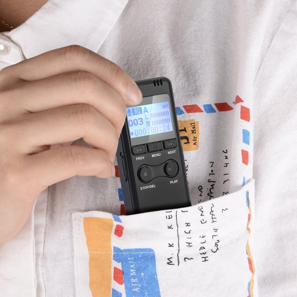 New Professional Voice Activated Digital Audio Voice Recorder 32GB Pen ...