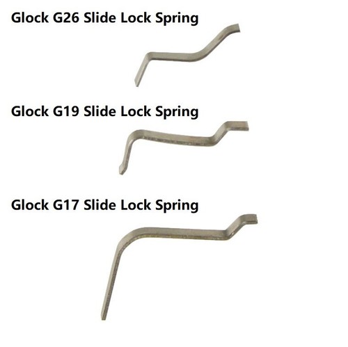 9 mm Gen 1-3 Lower Parts Kit, LPK Fits Glock P80, G19, G17, G26 With 26 ...