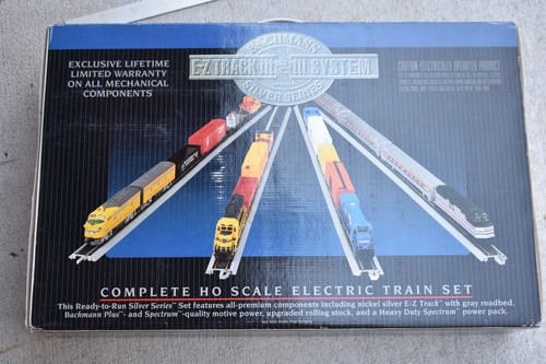 Bachman Silver Series Train Set, HO Scale, Ready To Run,. Factory ...