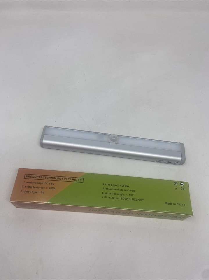 Infrared Induction LED Light Cordless Motion Sensing Closet Cabinet ...