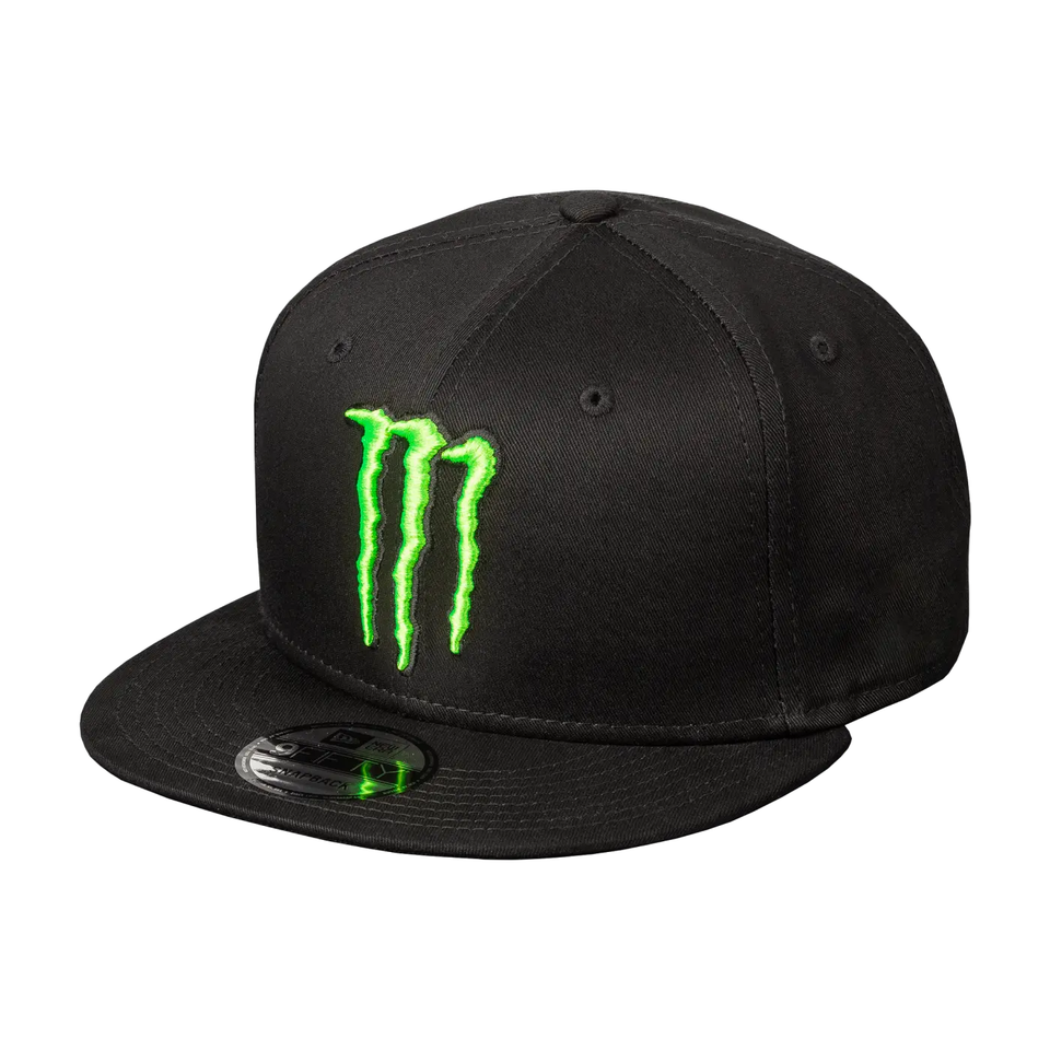 Monster Energy Drink Hat Snapback Cap Embroidered Logo Adjustable Black ...