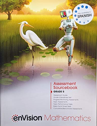 enVision Mathematics 2020 Assessment Sourcebook Grade 5 c by Pearson Education | eBay