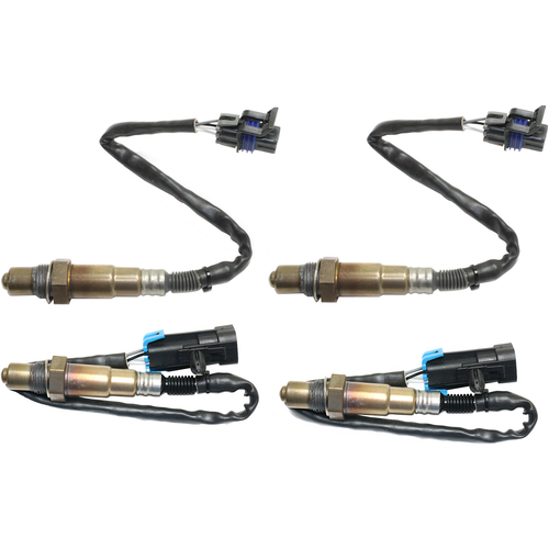 Set of 4 O2 Oxygen Sensors Front & Rear Driver Passenger Side ...