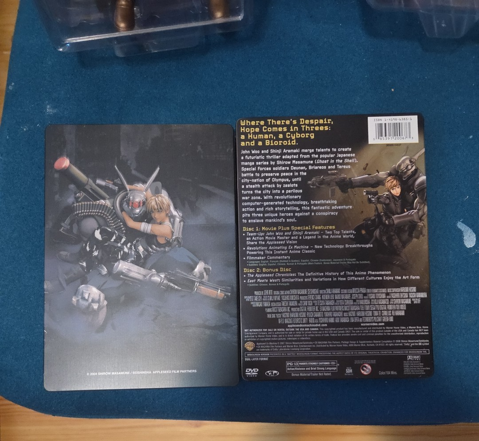 Appleseed + Ex Machina Steelcase Collector Set + Deunan Knute Figure ...