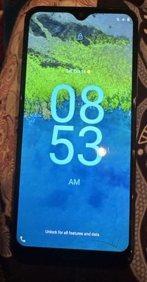 Nokia C110 N156DL 32GB Black (Tracfone) Smartphone Fast Ship Good Used ...