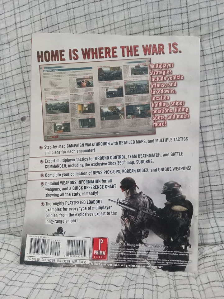 Homefront: Prima Official Game Guide Paperback 2011 | eBay