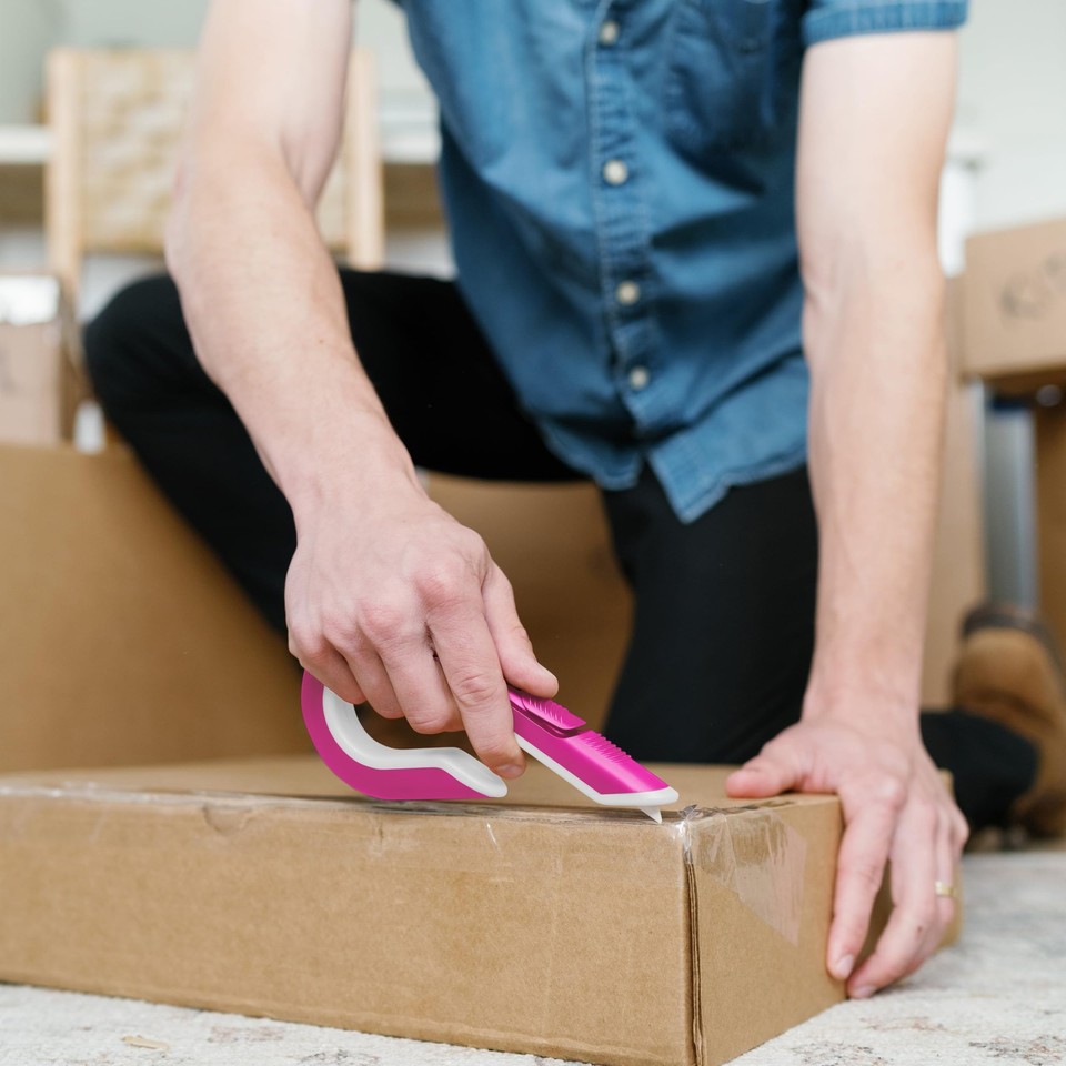 Box Cutter, Heavy Duty Utility Knife, Safe Ceramic Blade Lasting 11x ...