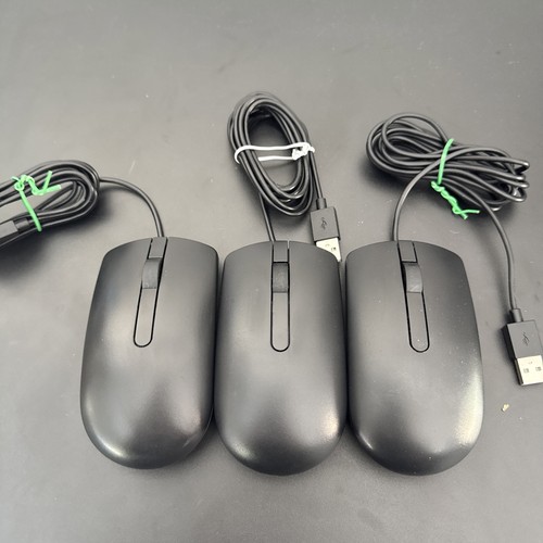 Genuine Dell MS116t1 Wired USB Mouse for Computers and Laptops | eBay ...