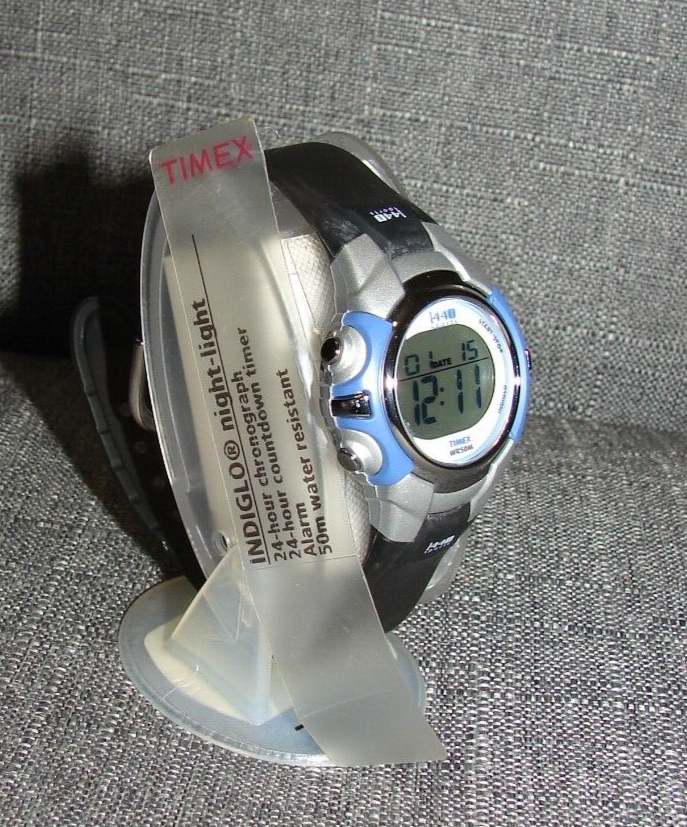 Timex 1440 Sports Digital Watch Black Buckle Band WR 50M Unisex for ...