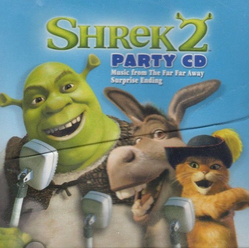 Shrek 2 - CD de fête - Excellent état DISQUE SEULEMENT #80B | eBay