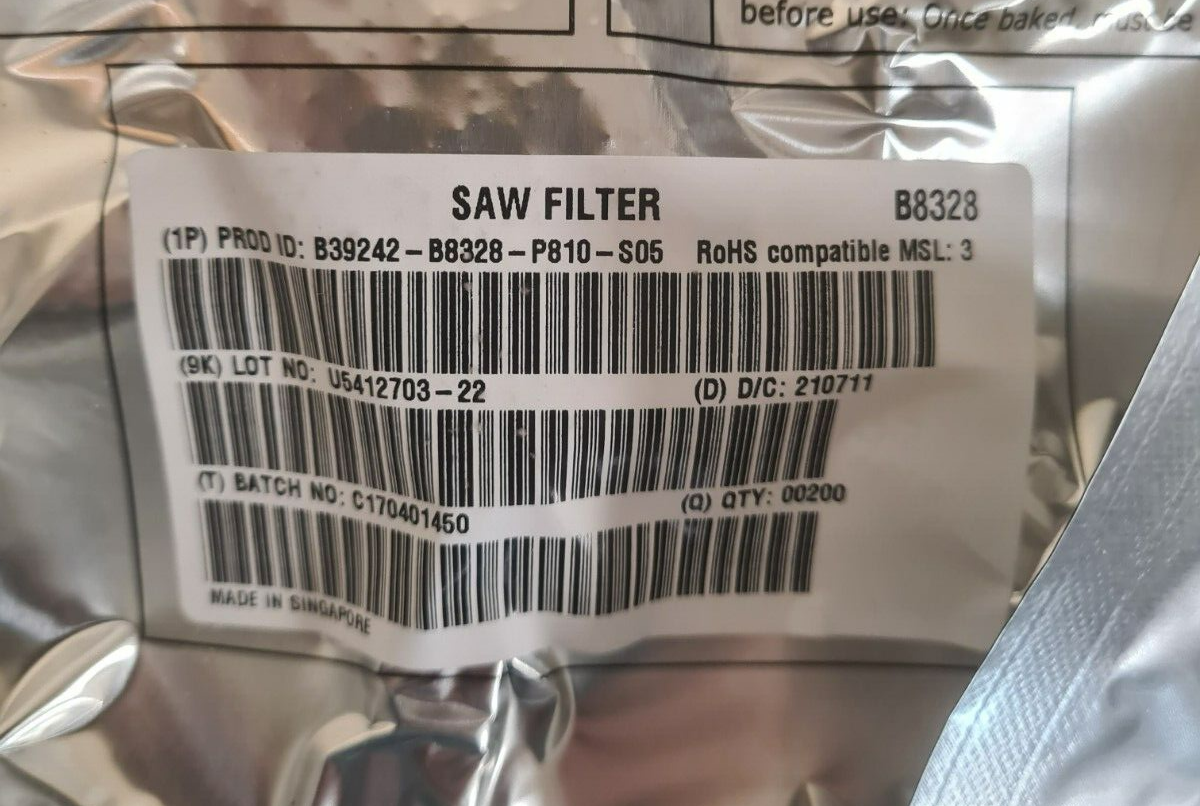 Saw Filter B8697 RF360 200 Units | eBay