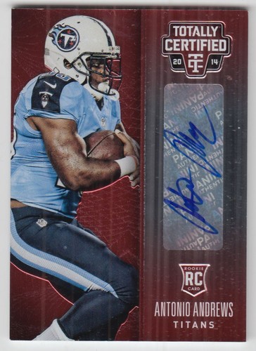 2014 Panini Totally Certified - Rookie Signatures Platinum Red #156 ...