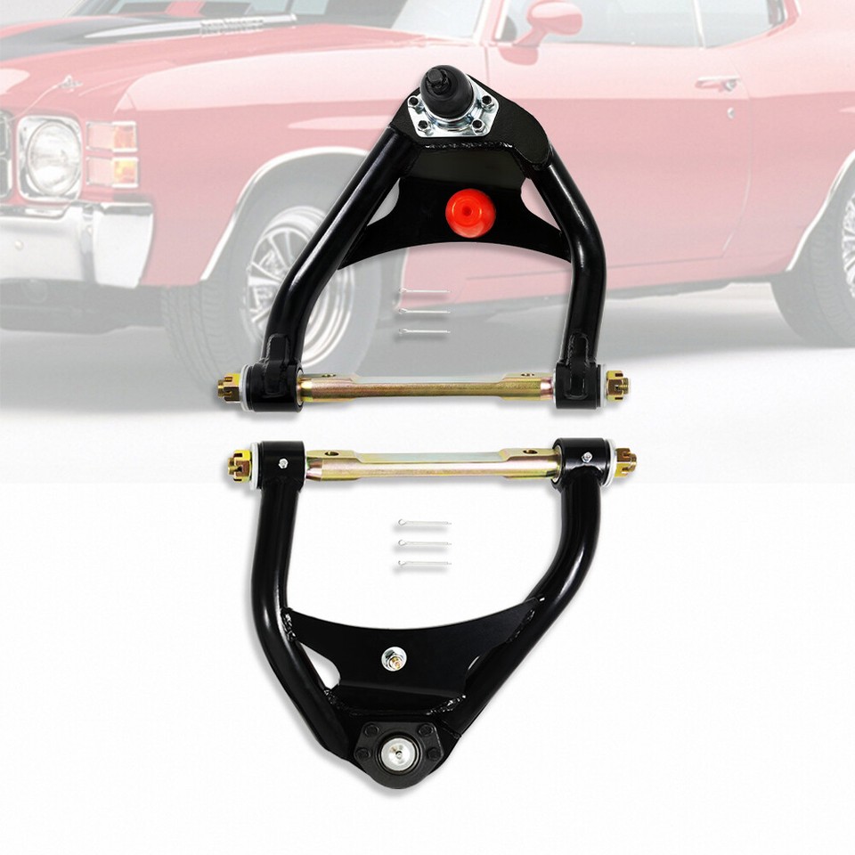 Tubular Control Arms Upper & Lower Set Fits Chevelle Monte Carlo GTO ...