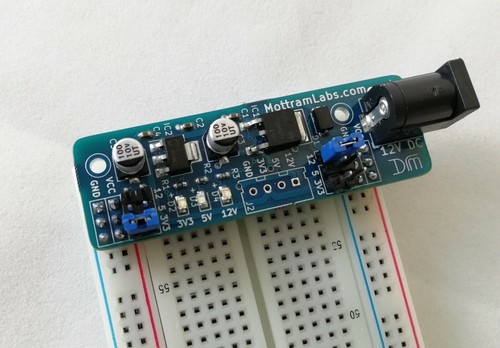 Breadboard Power Supply Module PSU 12V, 5V, 3.3V - Dual Output | eBay