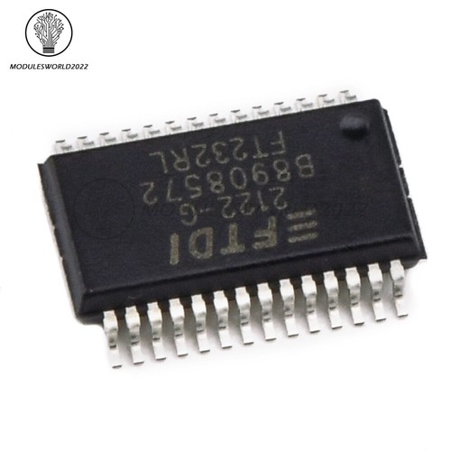 10PCS Original FTDI FT232 FT232RL SSOP-28 USB to Serial UART Convert IC ...