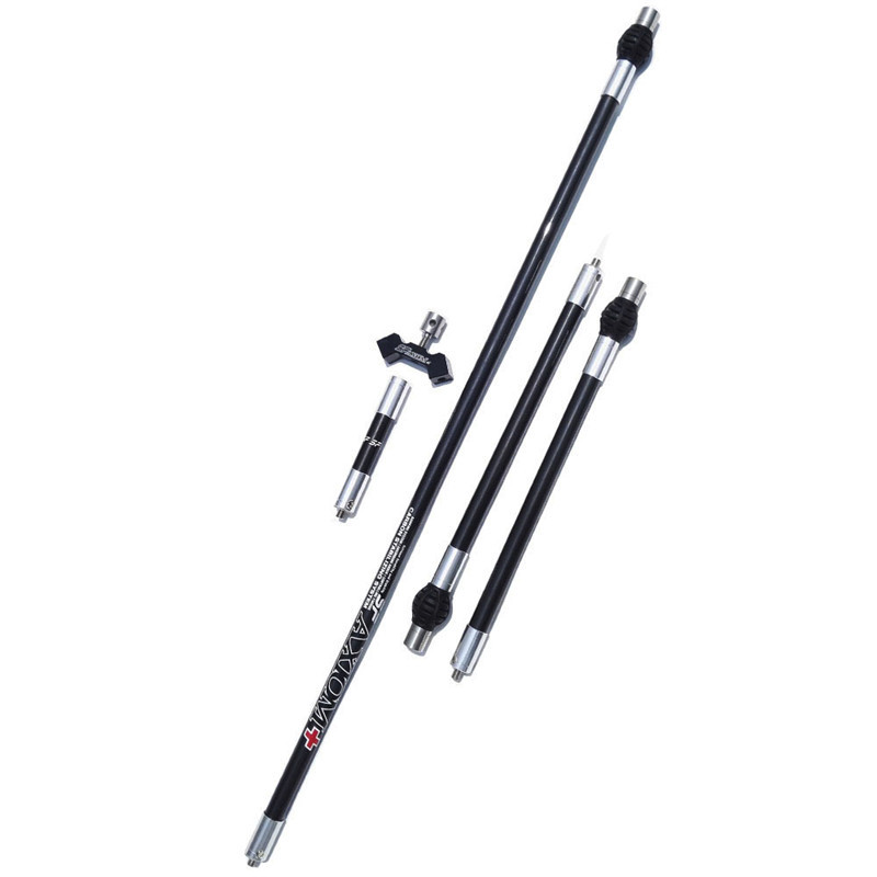 Balance Rod Extend V-Bar Archery Recurve Compound Bow Carbon Stabilizer ...