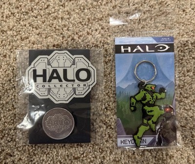 Halo Collector Sticker & Coin + Master Chief Keychain Infinite Canada ...