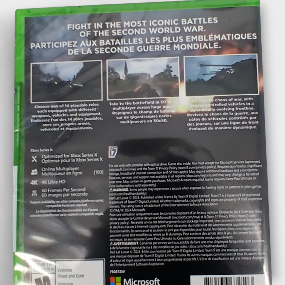 Team17 - Hell Let Loose Deluxe Edition, Xbox Series X Console Game ...