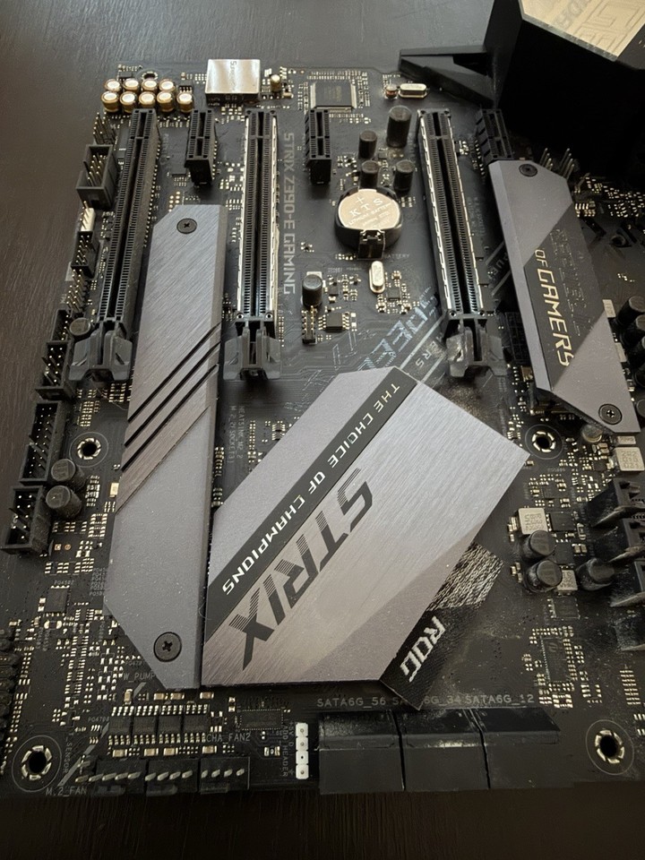 ASUS ROG STRIX Z390-E Gaming ATX Motherboard W/ Intel i9-9900K ...