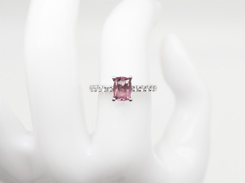 $6000 CERTIFIED 1.46ct NO HEAT Padparadscha Sapphire Diamond 18k White ...