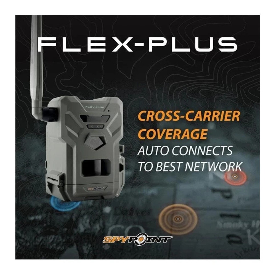 SPYPOINT FLEX-PLUS 36MP Cellular Trail Camera 1080p Video LIT-22 ...