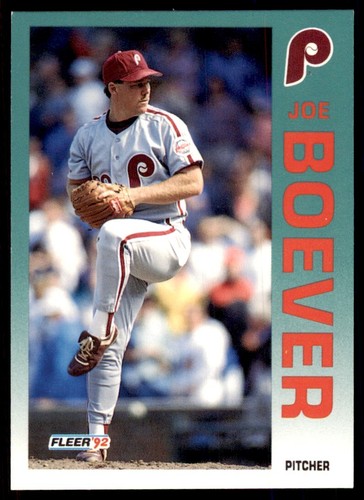 1992 Fleer Joe Boever Baseball Cards #523 | eBay