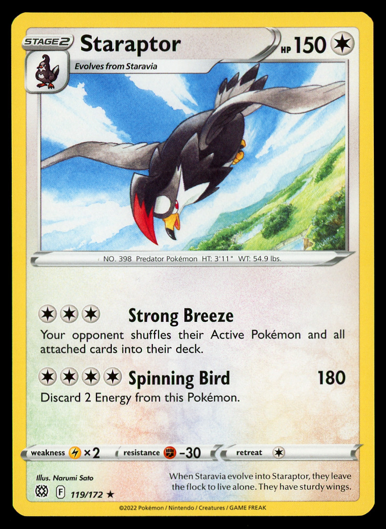 Staraptor Pokemon Card