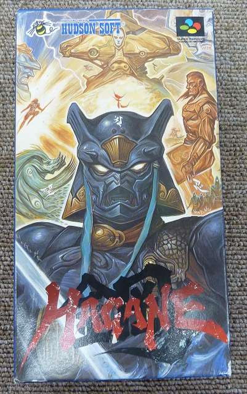 Hudson Soft Hagane Nintendo Super Famicom Cassette Action Game with Box ...