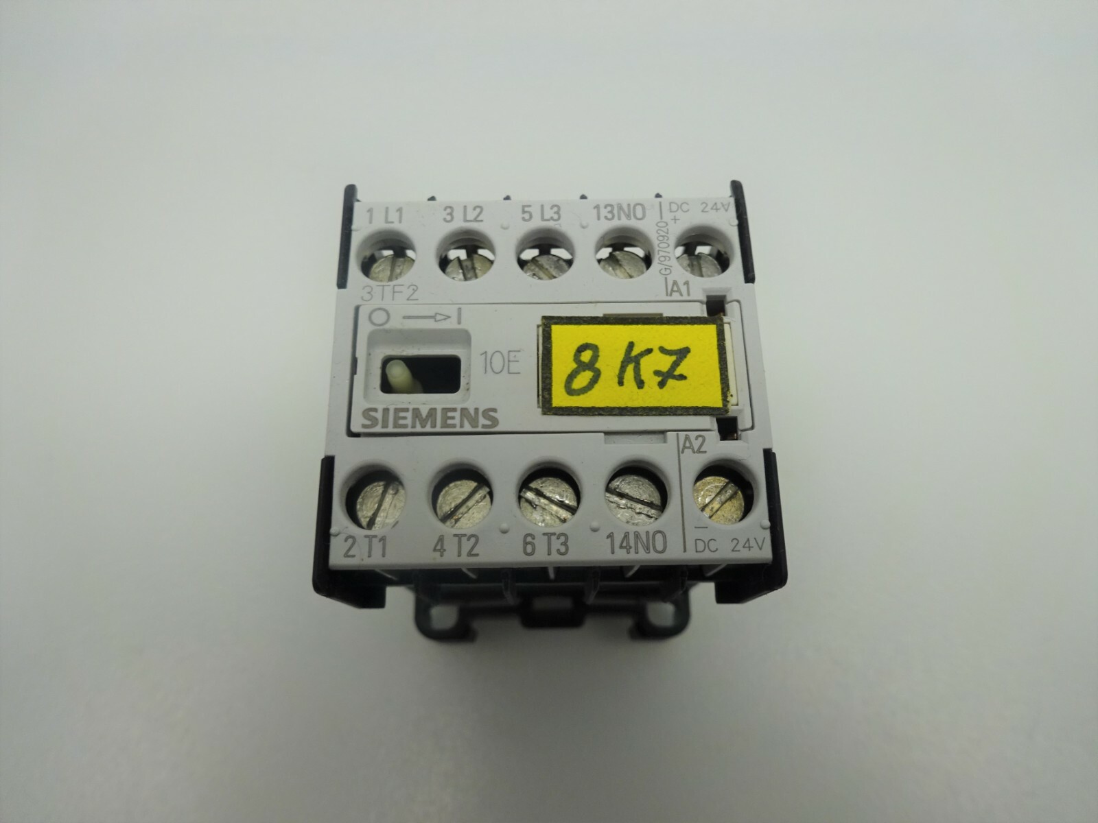 Siemens Schütz 3TF2810-0BB4 contactor relay 3-polig 1NO 16A 24V DC 3TF2 ...