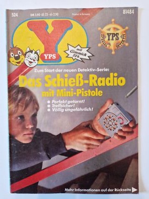 YPS Heft Nr.524 ohne Gimmick, mit Lucky Luke, Pif und Herkules, Yinni ...