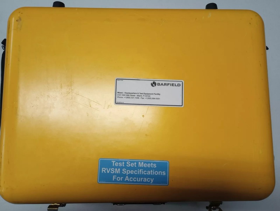 101-01180 - Barfield Pitot Static Test Set DPS400 - Calibrated in 2024 ...