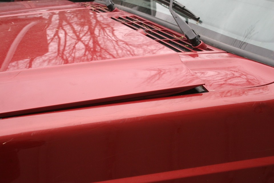 1" Original fit Jeep Cherokee hood spacer kit XJ lift louver LIME GREEN ...