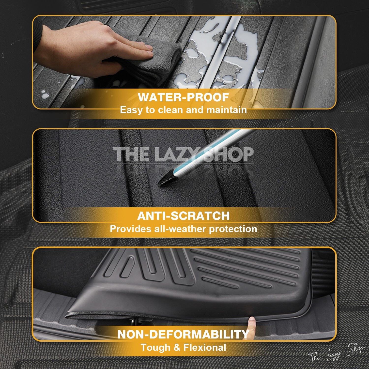 3D TPE Rear Boot Mat Cargo Mat for Volkswagen Touareg 2019+ | eBay ...