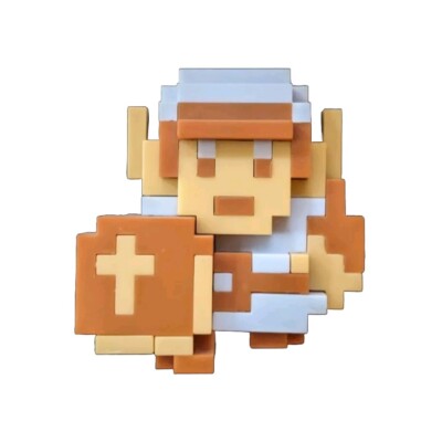 World of Nintendo 8 Bit White Link Figure Legend of Zelda Series | eBay