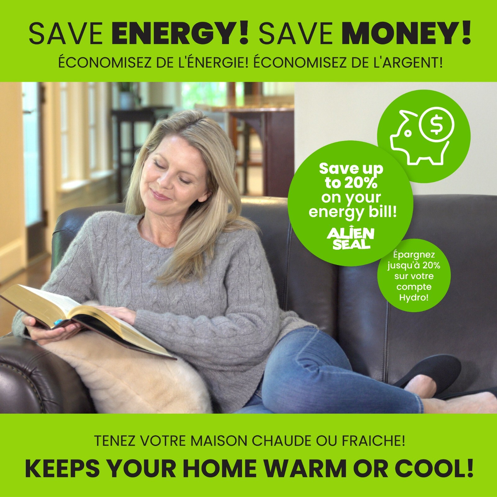 Alien Seal Transparent Weather Stripping Insulation Tape for Drafts - 3 ...