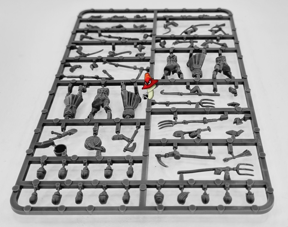 Northmen Folk Rabble Forgotten Worlds Fireforge Games 28mm 1/56 1 X ...